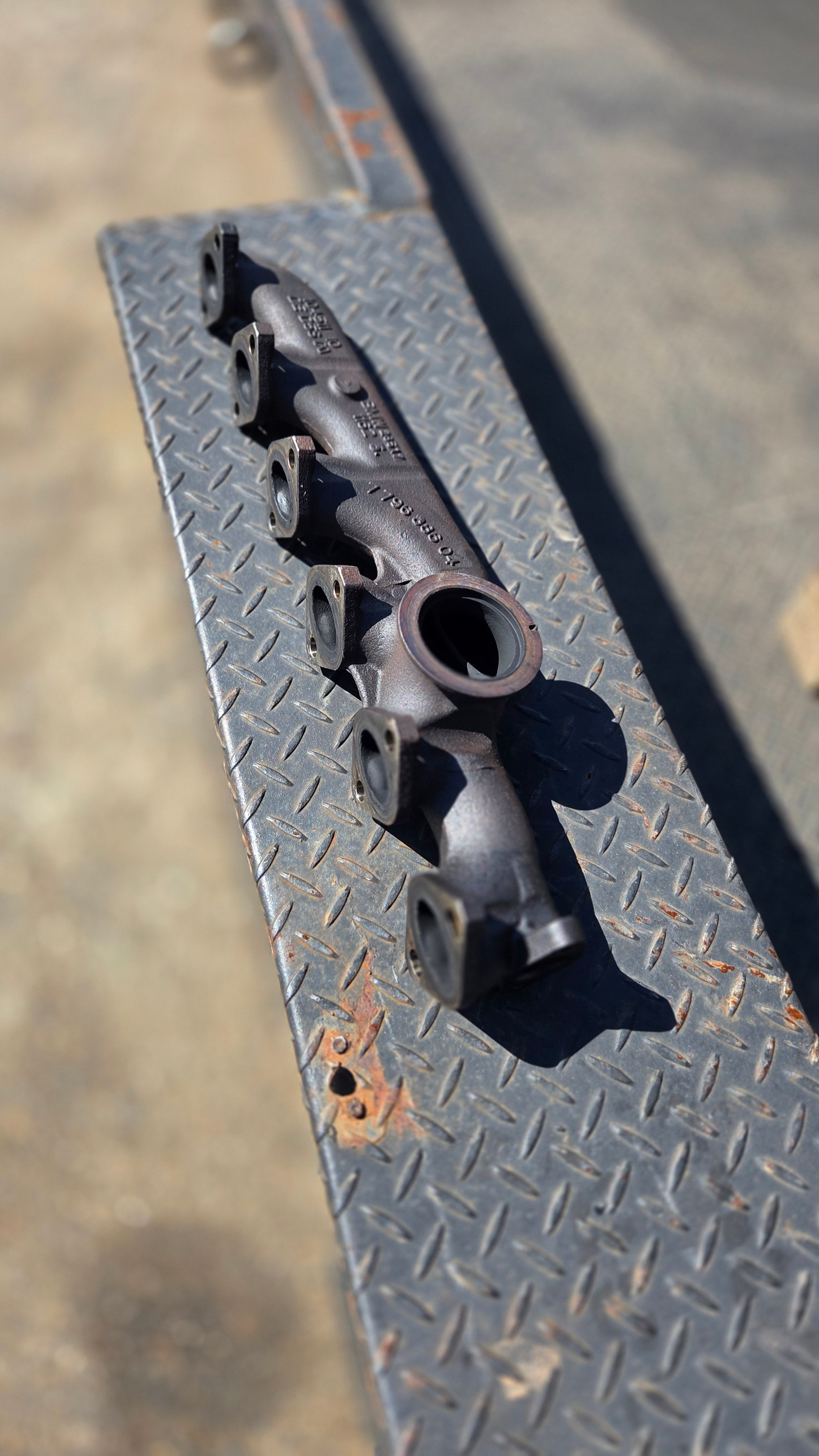 Used Exhaust Manifold Cast Iron M57 – Shark Parts